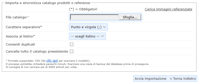 Importare Un Catalogo Prodotti Da File Csv Loginstudio